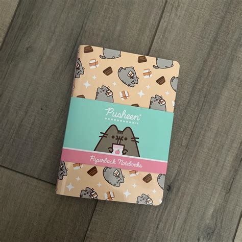 Pusheen Lines Notepad And Stickers From Pusheen Box Depop