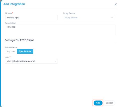 Rest Integration Serviceops