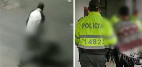 Sujeto Que Atacó Con Una Piedra En Bogotá Fue Capturado Video