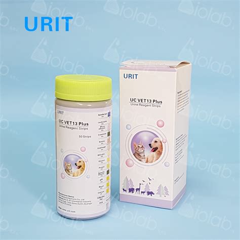 UC 32B Vet13 Plus Urinary Strips 50 Tests Biolab Diagnostics