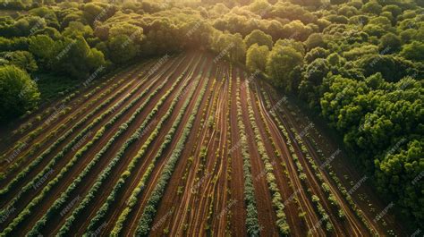 Premium Photo Regenerative Agriculture Cinematic Shots Of