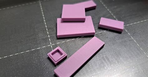 Parametric Tile With Groove Lego Compatible By Mauriko Download Free