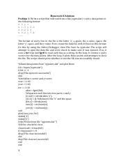 Homework8 Solutions Pdf Homework 8 Solutions Problem 1 Write A