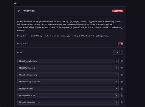 Opera Gx Panic Button Not Working Issue And Fixes The Nature Hero