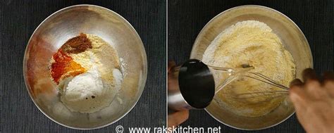 Stuffed Chilli Pakora Recipe Stuffed Milagai Bajji Raks Kitchen
