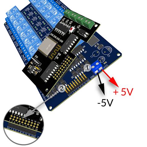 Esp01 01s Wifi Wlan Relais Board Erweiterung Shield Arduino Esp8266