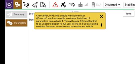 Navio2 Check Brd Type Ins Unable To Initialise Driver Qgroundcontrol Ardupilot Discourse