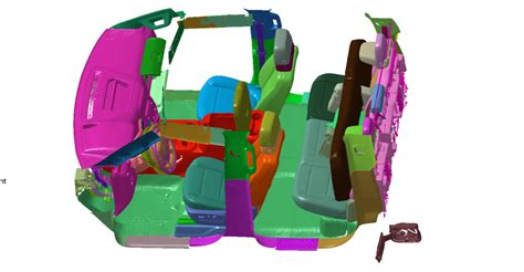 Chevrolet Silverado 2500 4wd Ltz 2020 Vehicle 3d Scan Model 3d Model