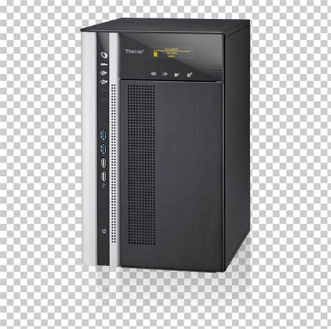 Network Storage Systems Raid Hard Drives Serial Ata Thecus Png Clipart
