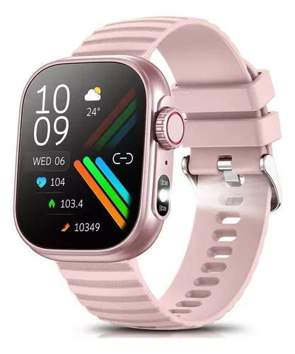 Reloj Inteligente Mujer Smartwatch Deportivo Impermeable Cuotas sin interés