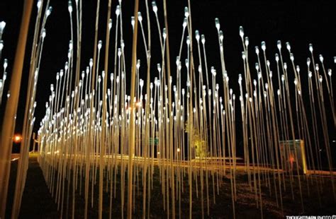 Co Led Solar Powered Public Art Installation