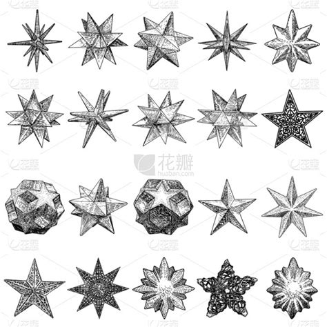 秘密 球体 三维图形 水晶 矢量 星星 尖的 超自然 抽象 算命