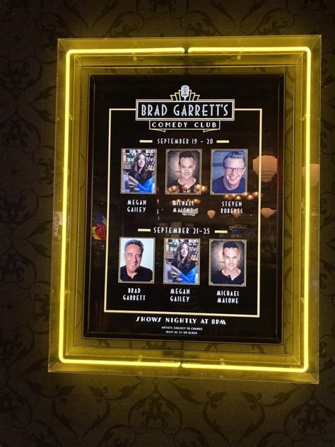 Brad Garretts Comedy Club Las Vegas Reviews And Best Seats