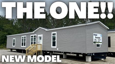 Top Tier Single Wide Mobile Home W 9ft Ceilings The Escalade Prefab