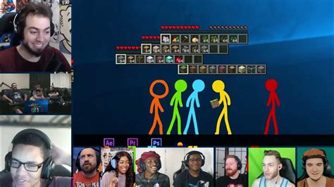 The Rediscovery Animation Vs Minecraft Shorts Ep 1 Reaction Mash