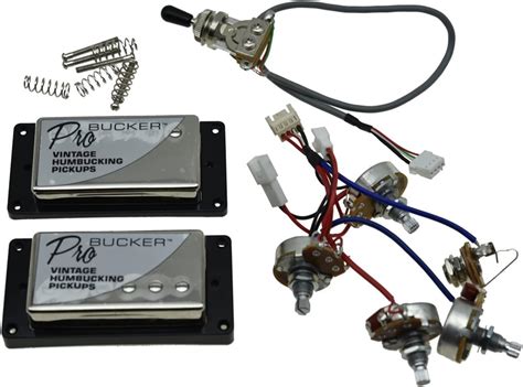 Probucker Humbucker Pickups With Quick Connect Wiring