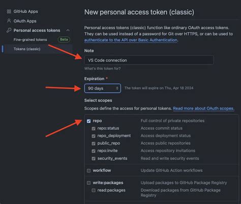 How To Connect Vs Code To Github With 2fa And Personal Access Token
