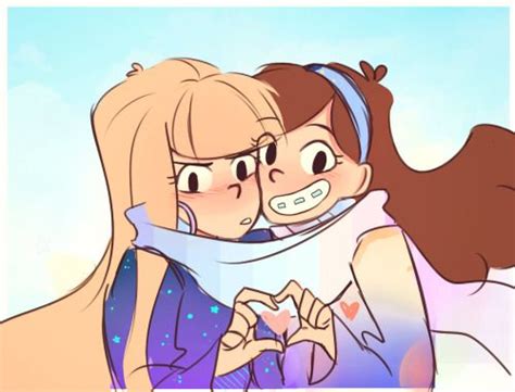 Pacifica X Mabel Bucky Barnes Captain America Pinecest Desenhos Gravity Falls Gravity Falls