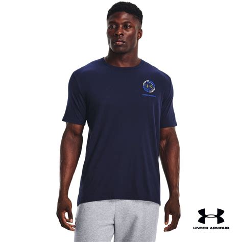 Under Armour Ua Mens Engineered Compass Short Sleeve Shopee Malaysia