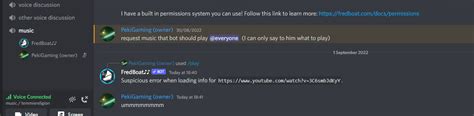Why Cant Fredbot Play The Song R Discordapp