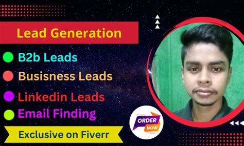 Provide B2b Lead Generation Linkedin Leads Targeted Business Leads By Umarfaruk2 Fiverr
