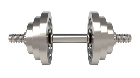 3d Dumbbell Illustration 19024004 Png