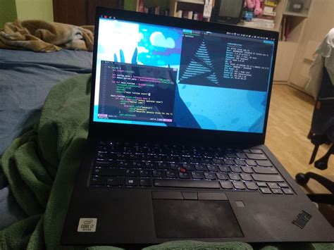 [r Thinkpad] Just Finished Ricing My Very First Thinkpad Top Spec X1 Carbon Gen8 With Artix