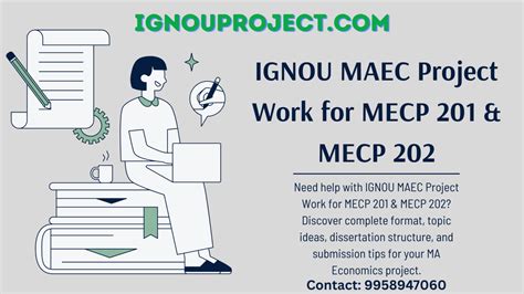 Ignou Maec Project Work For Mecp 201 And Mecp 202