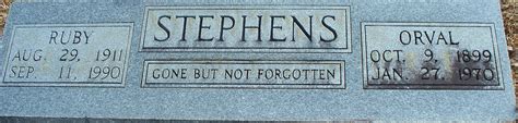Ruby S Stephens 1911 1990 Mémorial Find A Grave
