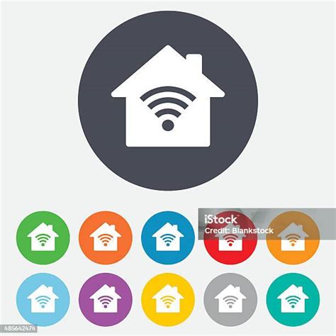 홈화면 Wifi 팻말 Wifi 기호까지 Tm 0명에 대한 스톡 벡터 아트 및 기타 이미지 0명 2015년 기업 재무와