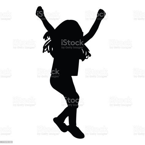 자식 바디 실루엣 벡터 검은색에 대한 스톡 벡터 아트 및 기타 이미지 검은색 댄서 명랑한 Istock