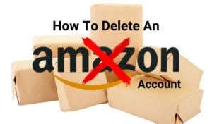 How To Delete An Amazon Account