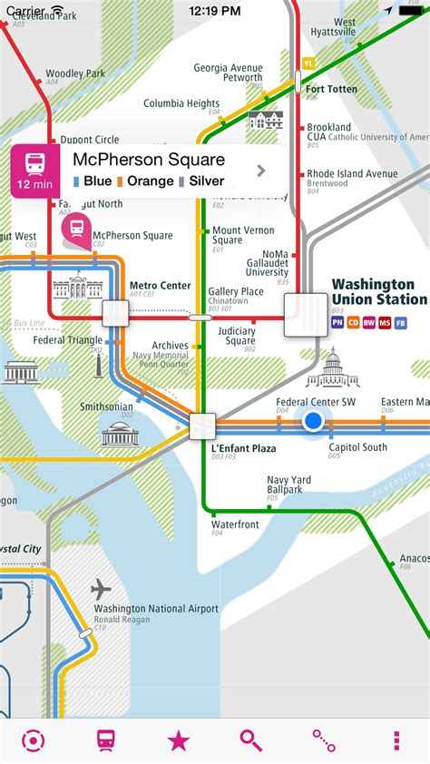 Washington Rail Map Lite For Iphone Download