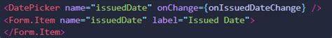 🧐 问题 How To Use `datepicker` Inside `formitem` With Defaultinitial Value · Issue 8793