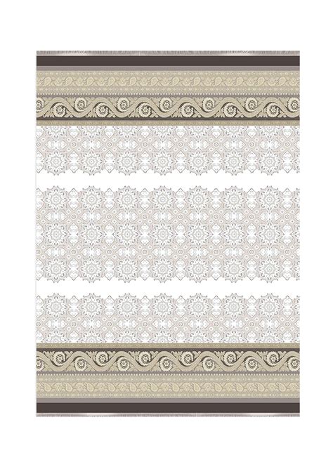 Bassetti Jacquard Plaid Tremezzo 41 Beige 140x190 cm Baumwolle ...