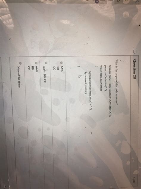 Solved D Question 27 Assuming The Class B Extends Class A