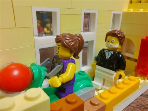 Lego Moc Hair Salon And The Tailor Shop By Yuuerr Rebrickable Build