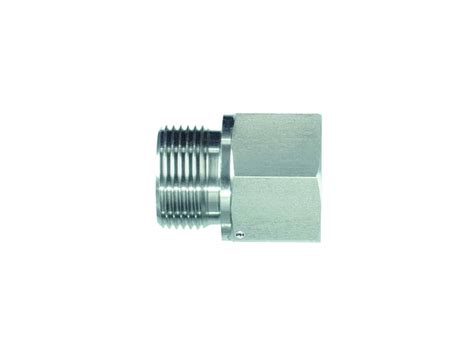 2 Inch Bspp 60 Coned Male To 2 Inch Npt Female Adapter Pegasus Hydraulics