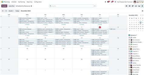 Calendar Odoo 17 Studio Book