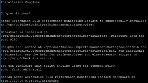 Cf 2018 Performance Monitoring Toolset Access Through Browser Coldfusion