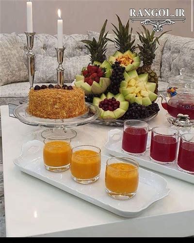 مدل دیزاین میز غذا و عصرانه🥗🍣ویدیو آموزش تزیین میز مهمانی لاکچری