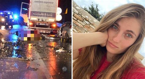 Rieti Ubriaco Si Schianta Contro Un Tir Morta La Fidanzata Di 27 Anni