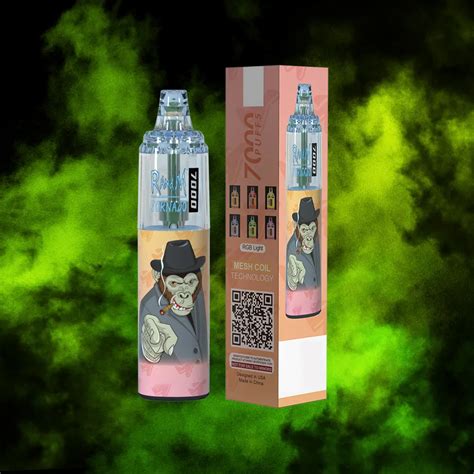 Original UTCO RandM Tornado 7000 Puff Descartável Vape Pen Cigarros