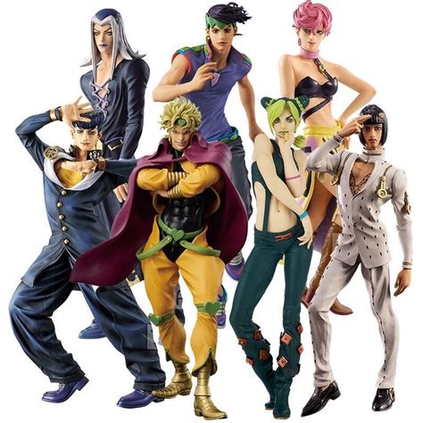Jojos Bizarre Adventure Action Figure With T Box Shotaro Kujo Dio