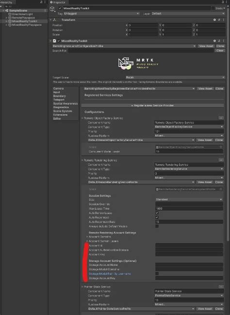 azure remote rendering のshowcase導入手順