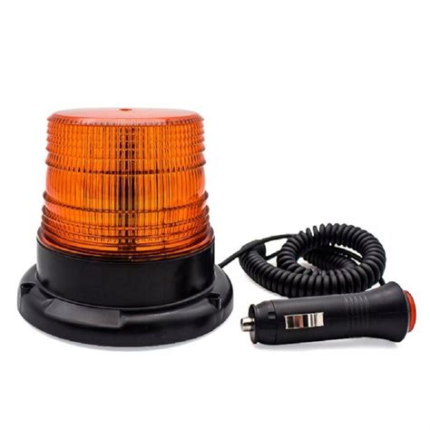Lampa Błyskowa Ostrzegawcza Kogut Magnes 12V 24V Inna marka Motoryzacja EMPIK