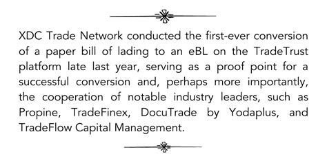 Xdc Boldly Brings Blockchain To The Real World Xdc Network