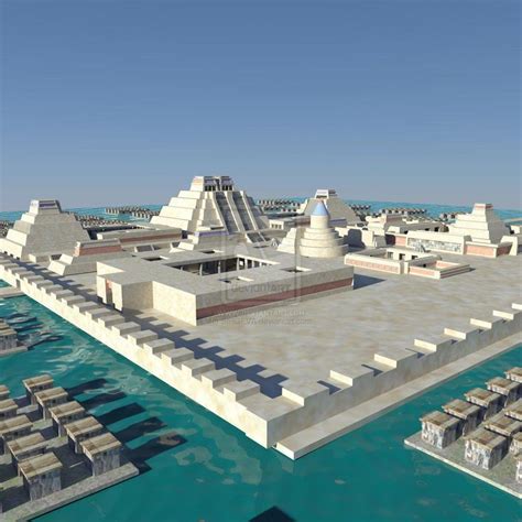 México Tenochtitlán Teotihuacan Aztec City Aztec Architecture