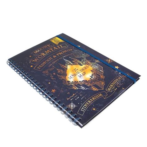 Harry Potter Marauders Map A4 Wiro Notebook Odlična Cena Online