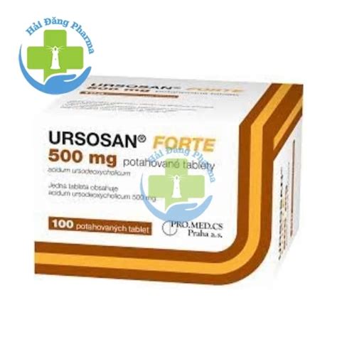 Ursosan Forte - Điều trị triệu chứng của viêm đường mật nguyên phát